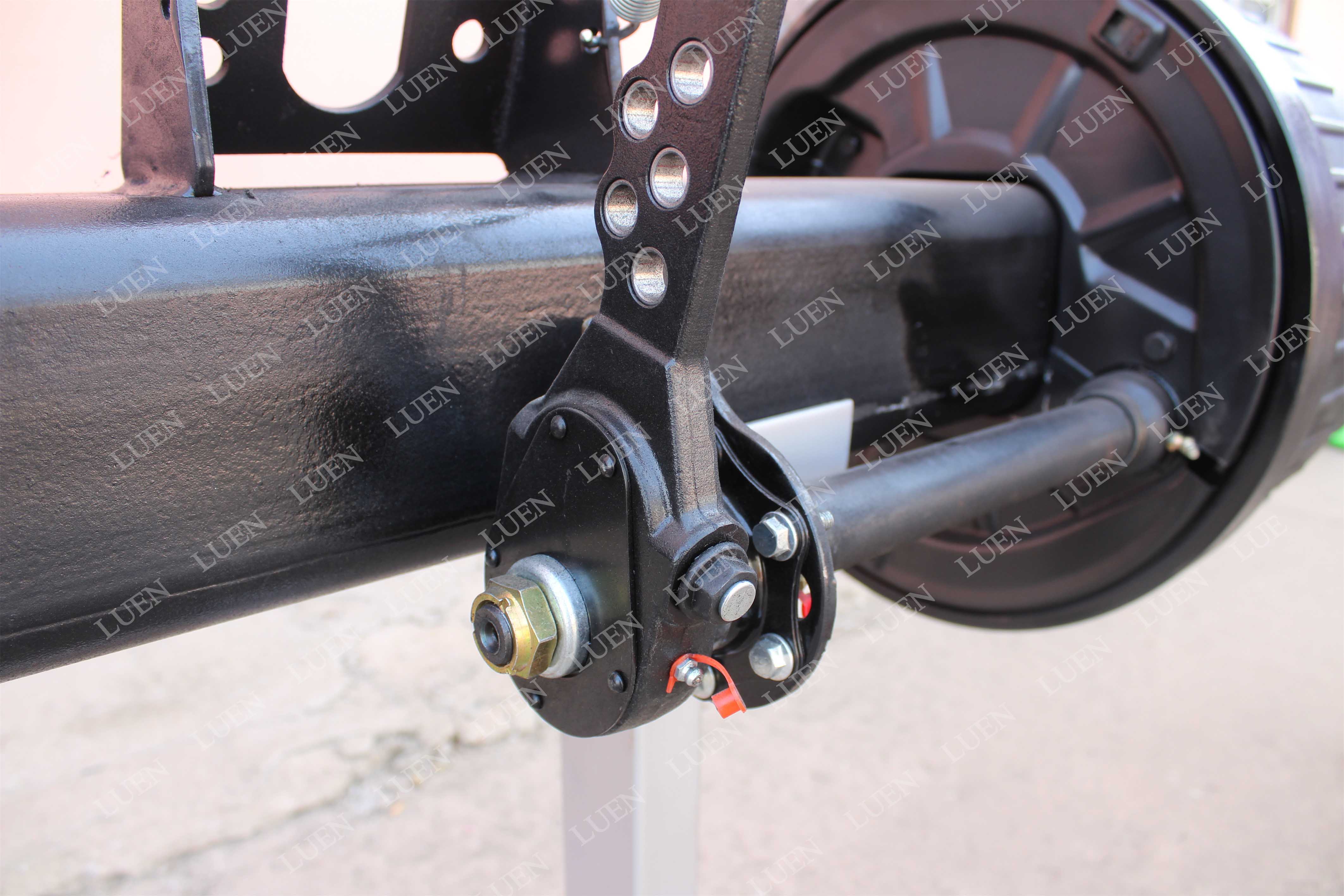 German Type Square Tube Axle for Truck Trailer Parts - Buy German axle ...