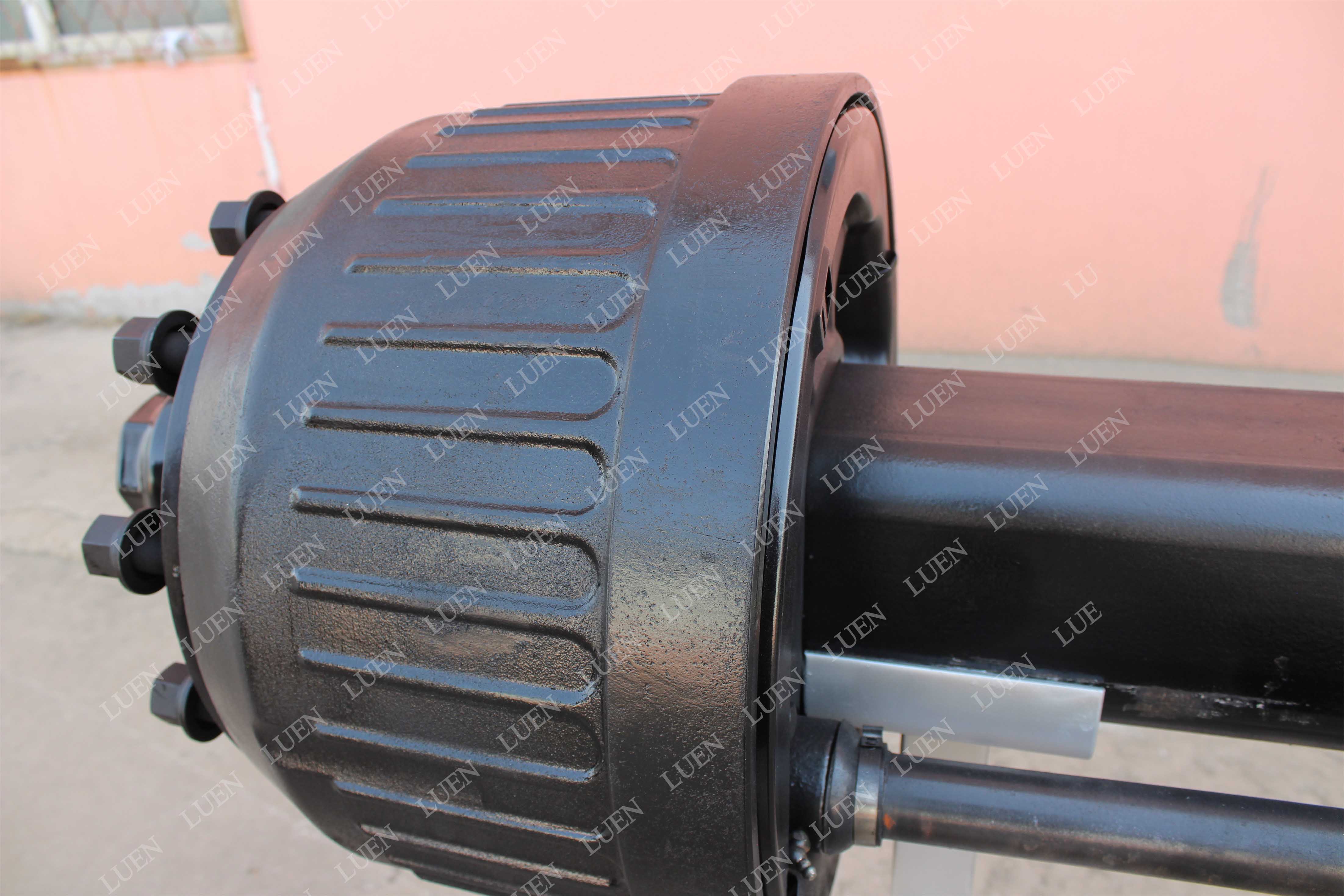 German Type Square Tube Axle for Truck Trailer Parts - Buy German axle ...